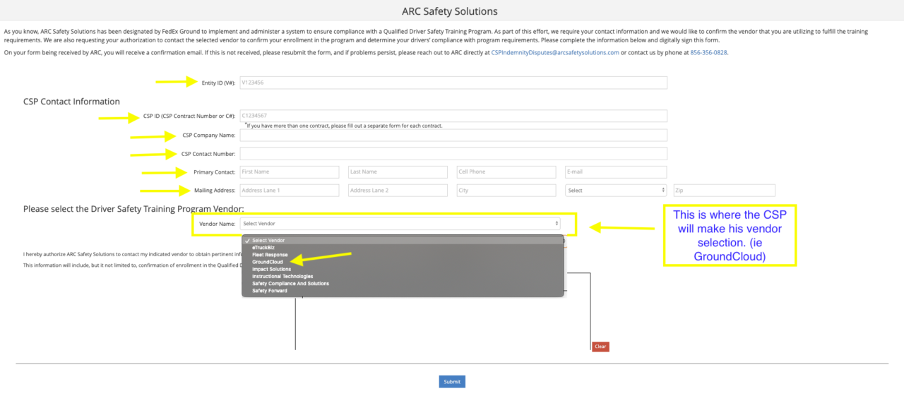 Getting setup with ARC to be compliant with FedEX - GroundCloud