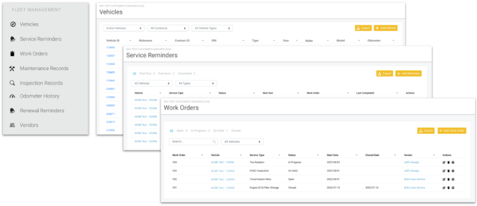 GroundCloud Pro: Advanced Fleet Management for Contractors