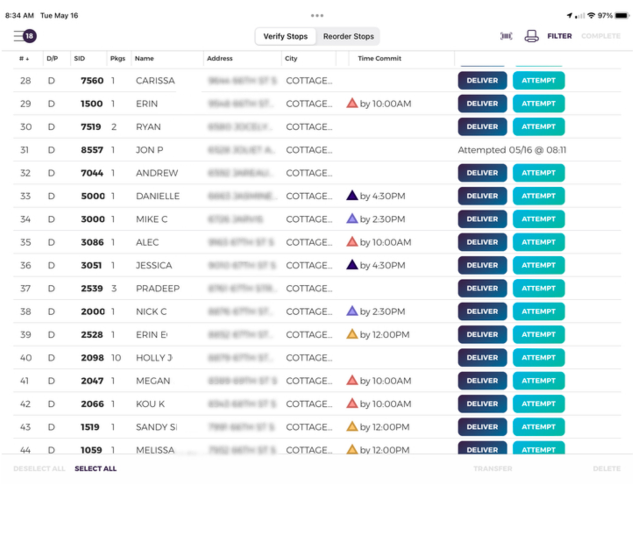 Time Definite Delivery - GroundCloud