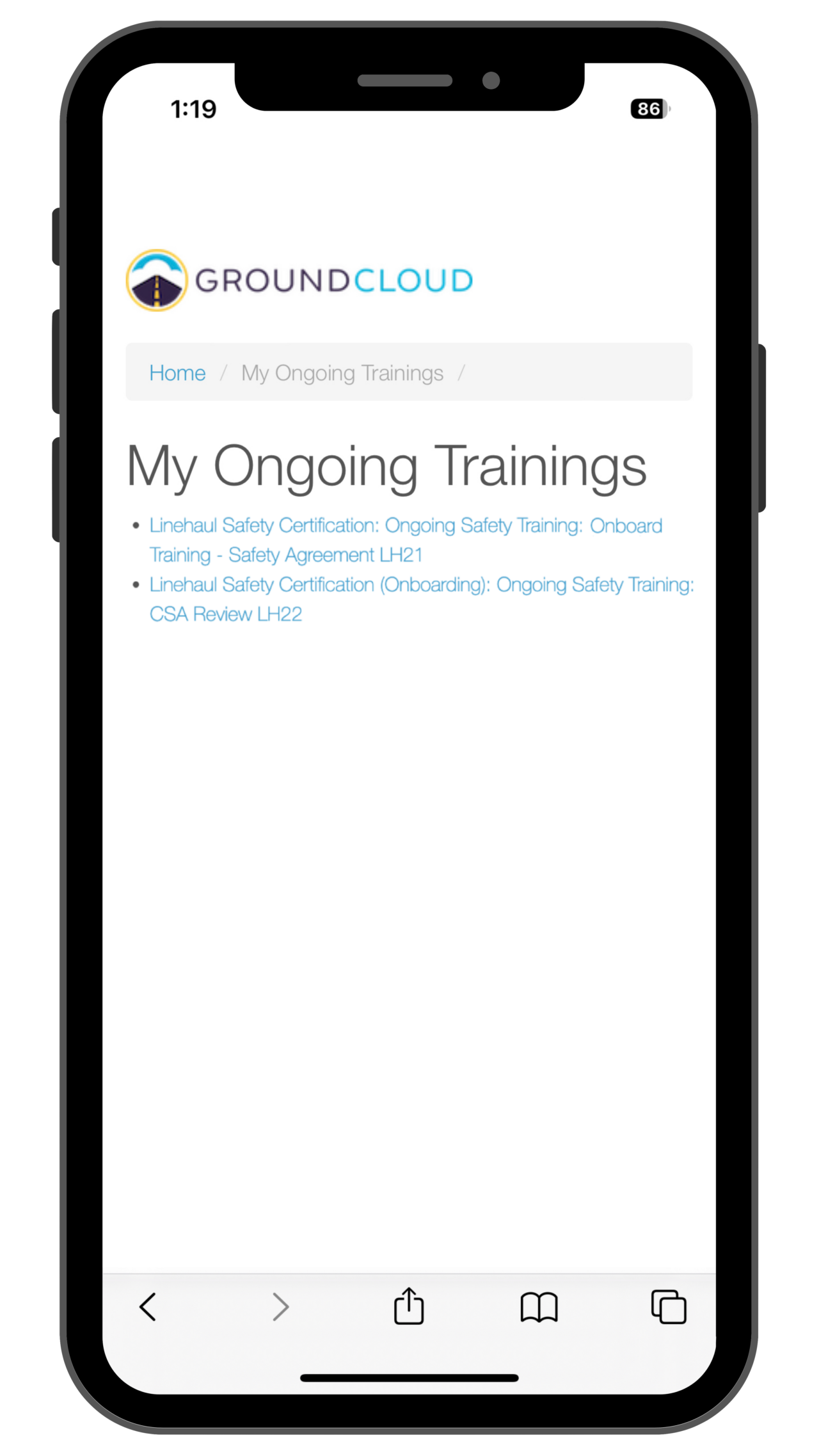 Linehaul Driver Safety Training Program | GroundCloud