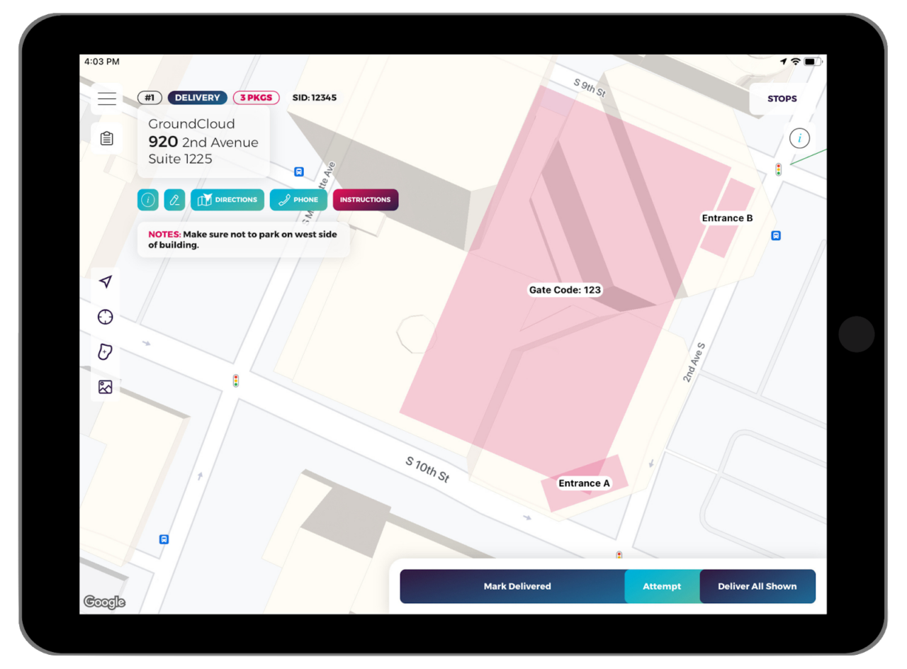 Only with GroundCloud - GroundCloud